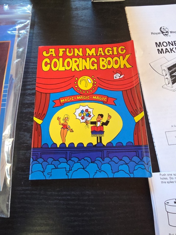 Lot of Magic Tricks Royal Magic Empire Ball Vase Handkerchief Spiked ...