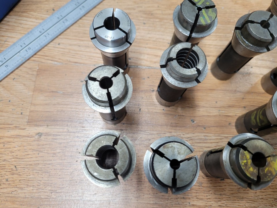 SOUTHWICK & M COLLETS ASSORTED COLLETS TF25 - 500 9/16 1/8 9/32 618 5/8 ...