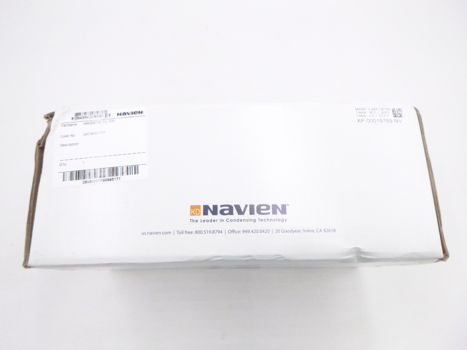 Navien+NaviClean+GXXX001727+Magnetic+Boiler+Filter+-+Black for sale ...