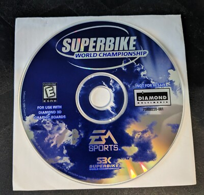 SuperBike World Championship PC CD-Rom Video Game by EA Sports (1999 ...