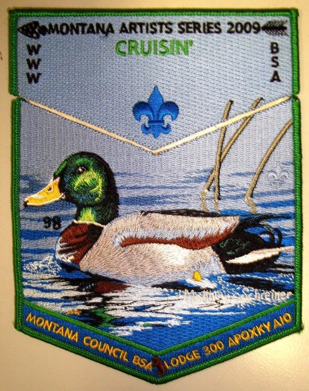 APOXKY AIO OA 300 MONTANA COUNCIL BSA DUCK ARTIST MATTHEW SCHREINER ...