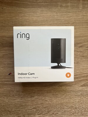 Ring Wireless 1080p Indoor Security Camera - Black | eBay