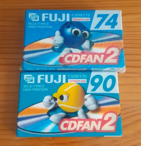 3x cassettes FUJI CD Fan2 90 + 74x2 | eBay