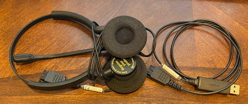 Jabra HSC015 2309-820-105 Binaural Noise Cancelling USB Headset w ...