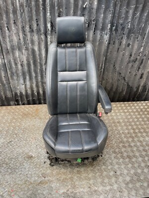 2010 RANGE ROVER SPORT L320 FRONT DRIVER SEAT BLACK LEATHER ELECTRIC | eBay