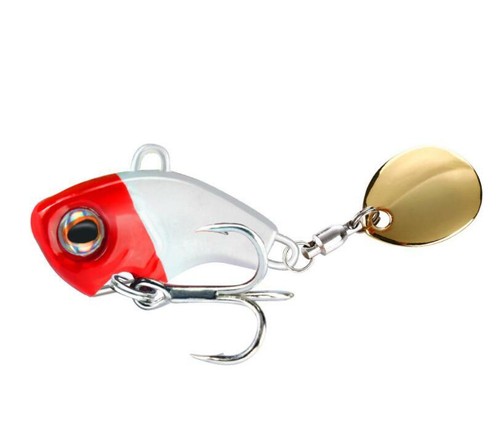 6PCS Rotating Metal VIB Fishing Lures Jigs Vibration Baits Spinner ...
