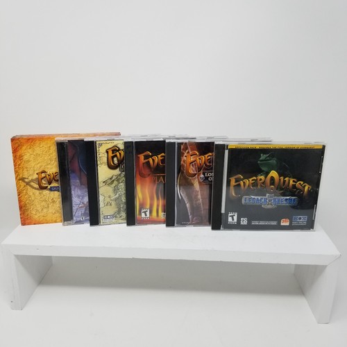 Lot of 6 Everquest Expansion CDs - Legacy of Ykesha - Gates of Discord ...