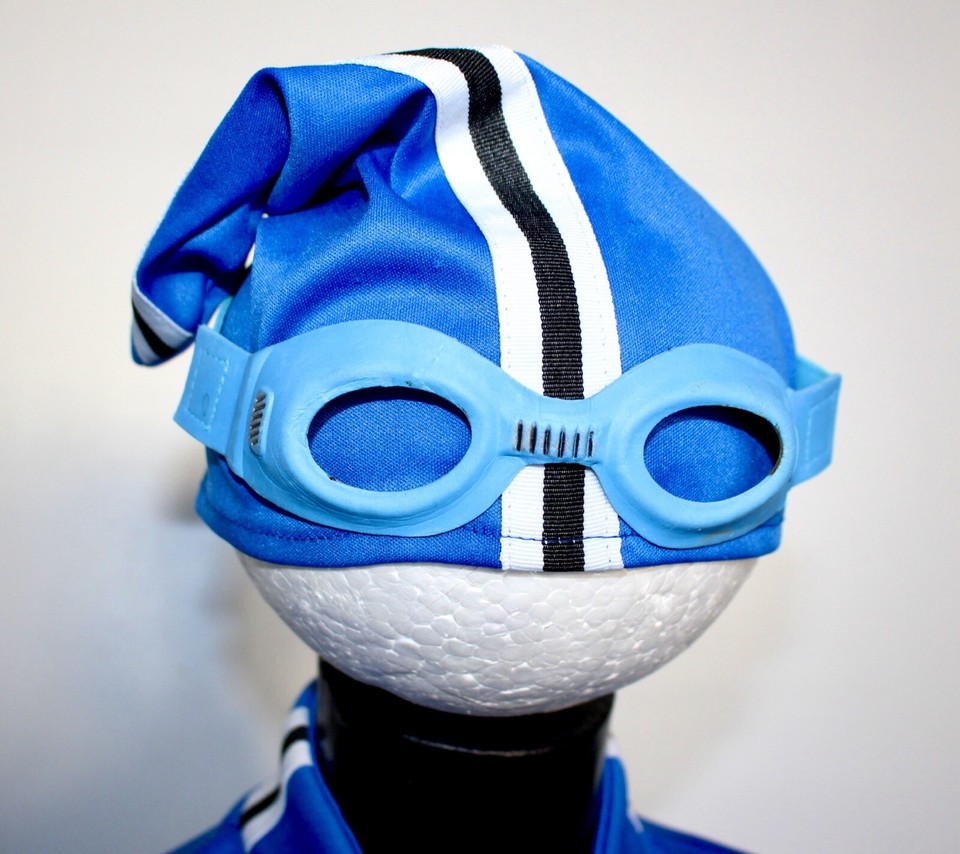 Childs Age 3-4 Sportacus Fancy Dress Costume Lazy Town Sporticus Outfit ...