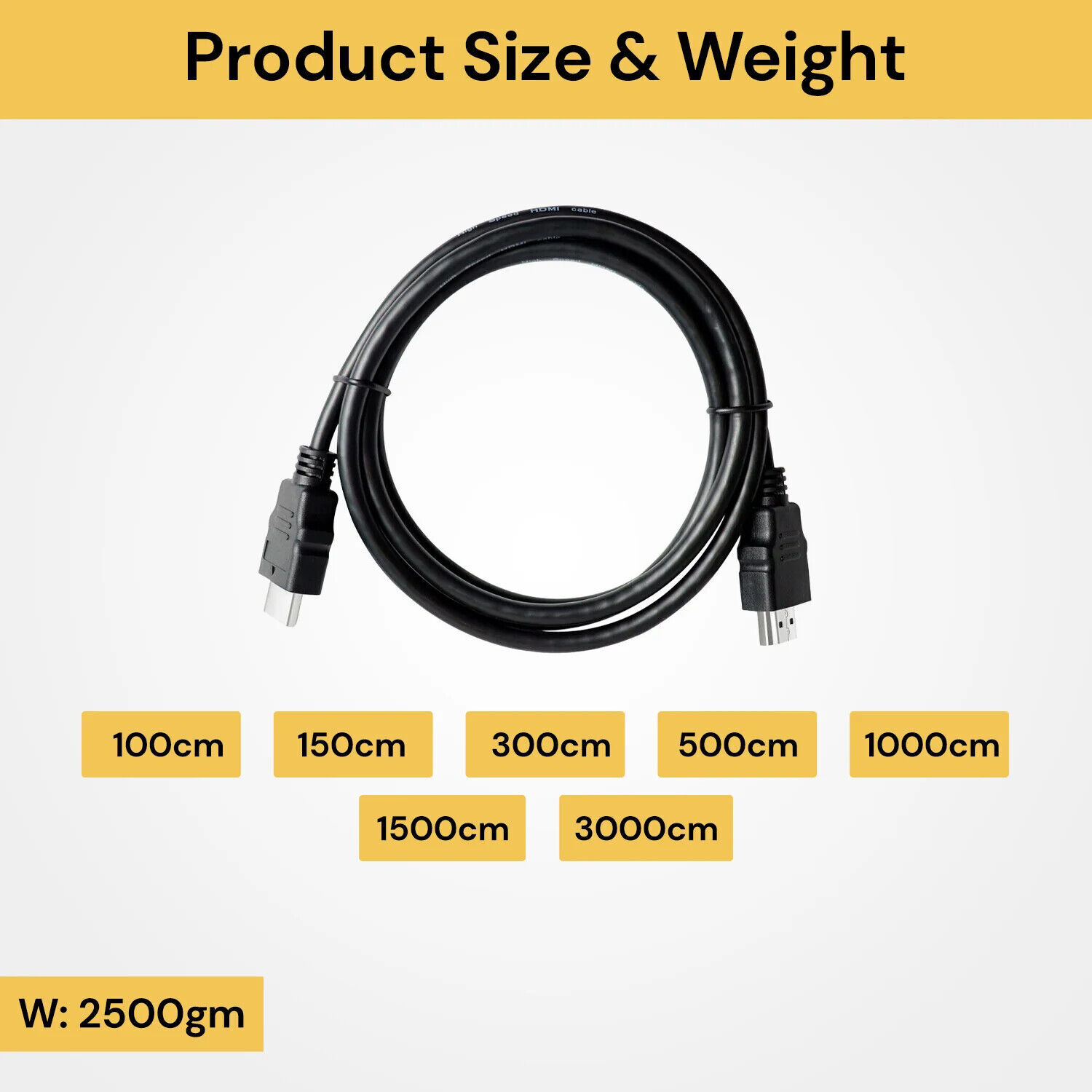 New 4K Ultra HD Premium Gold Plated HDMI Cable V2.0 3D High Speed 30AWG ...