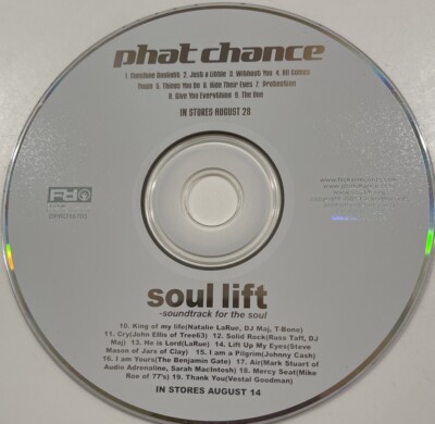 PROMO Phat Chance/Soul Lift Sdtk Pre-Release Disc w/ Exclusive Artwork ...