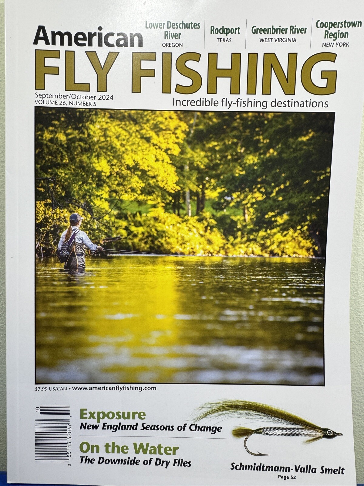 American Fly Fishing Magazine September/October 2024 Volume 26 Number 5 ...