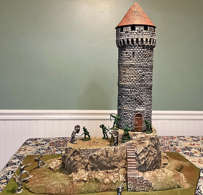 Barzso /LOD Medieval Watchtower with Base - 60mm figures for scale only ...