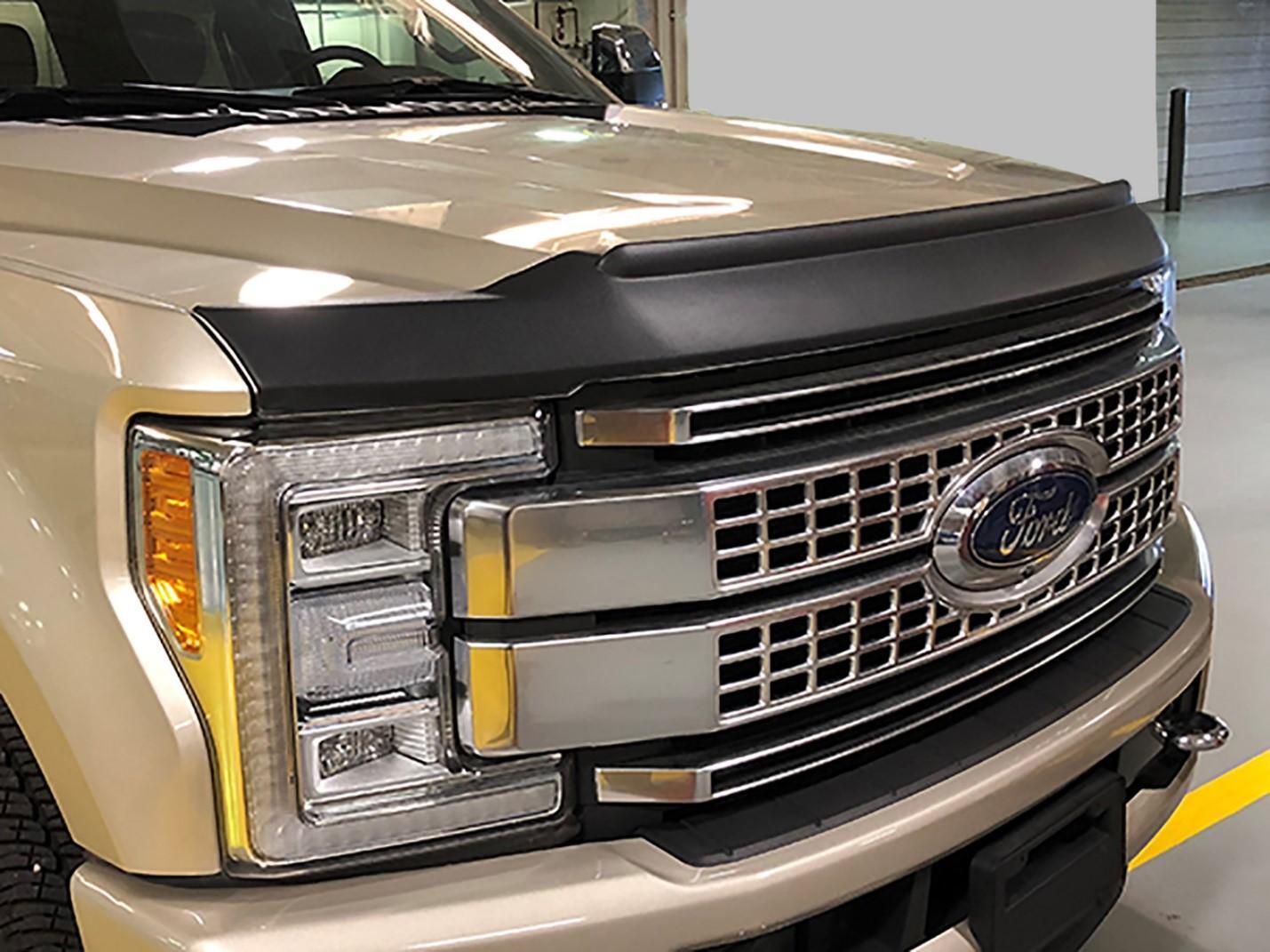 Ford Super Duty® 2017-2022 Aeroskin Black Textured Hood Deflector Bug ...