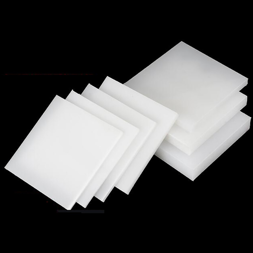 White Delrin Acetal POM Plastic Sheet Plate Thickness 5/6/8/10mm ...