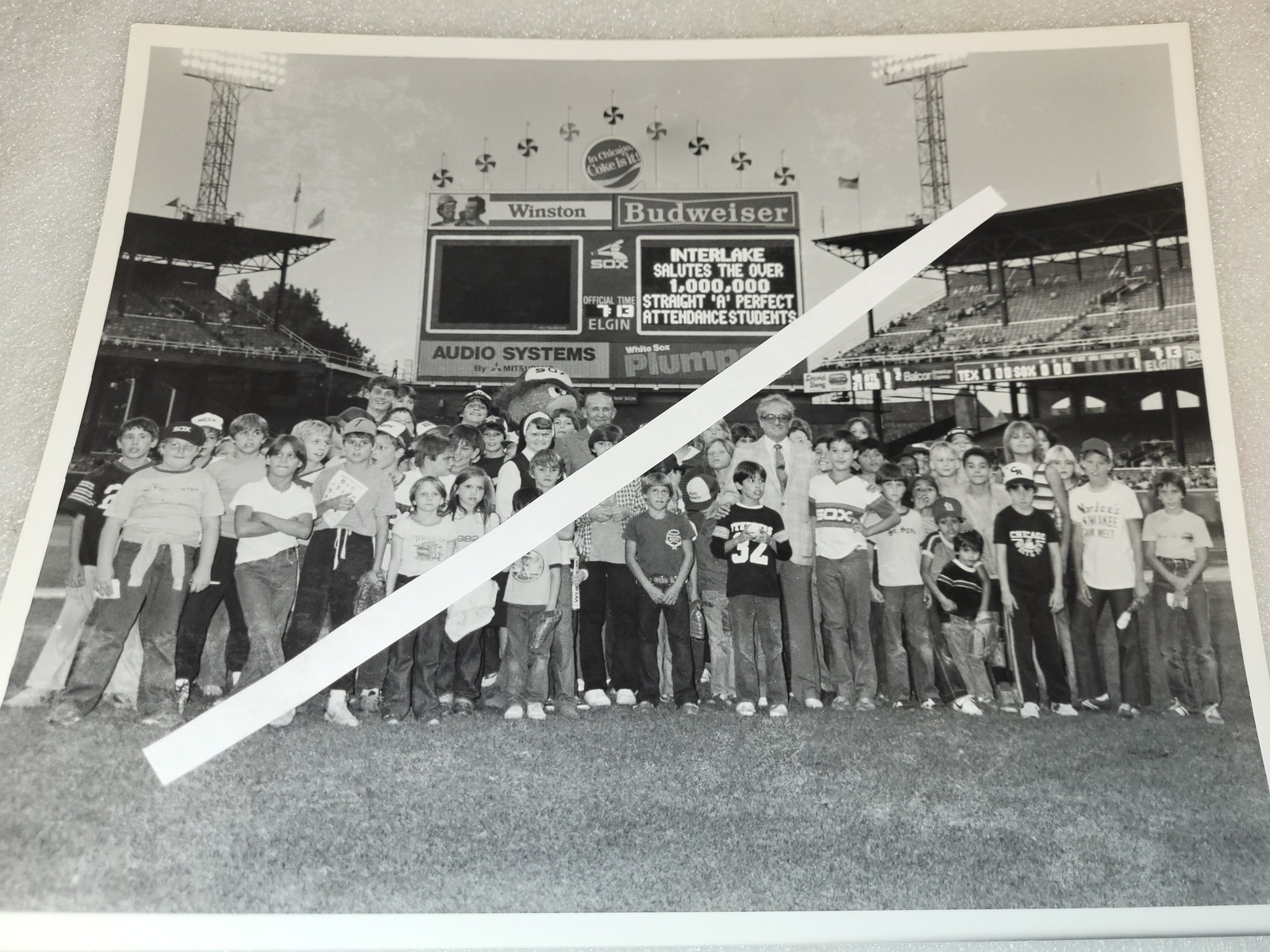 Acme Interlake Steel Mill Plant Straight A Students Comiskey Park Photo ...