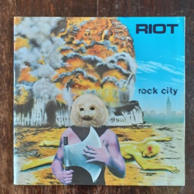 (RIOT-Rock City )- American heavy metal/Mark Reale/power metal-I4*-LP ...