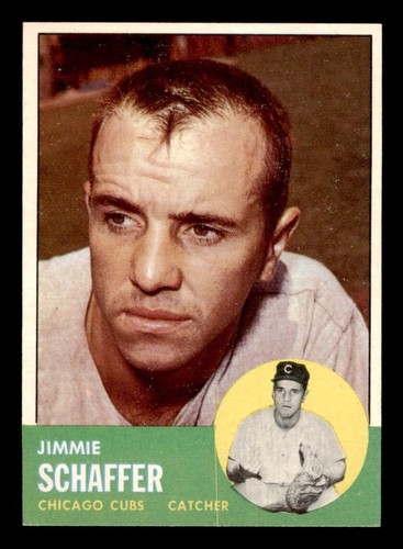 1963 Topps Baseball #81 Jimmie Schaffer EX/MT *e2 | eBay