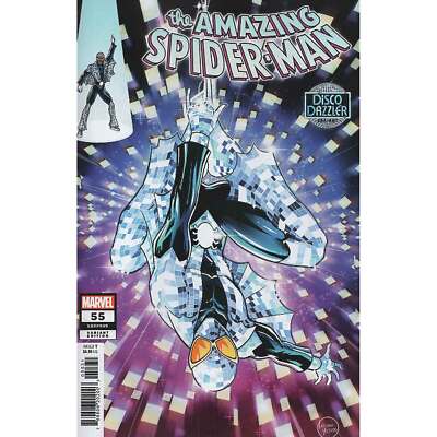 Amazing Spider-Man #55 Luciano Vecchio Disco Dazzler Variant Marvel ...