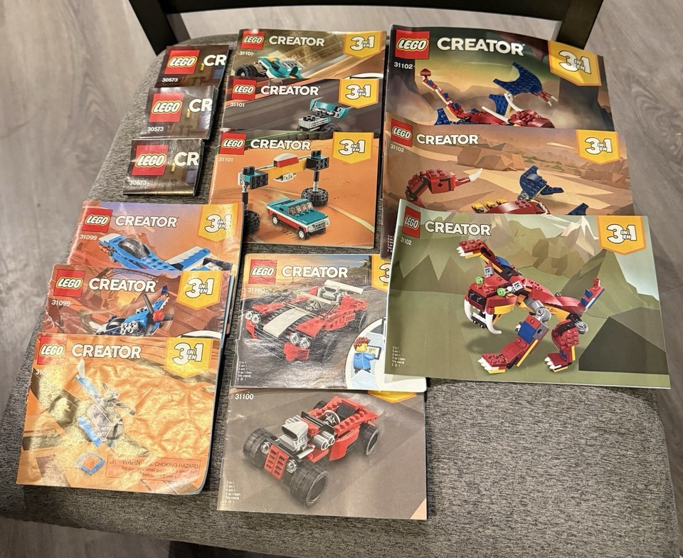 LEGO Instruction Booklets Lot Of 128 (various sets) | eBay