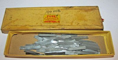 50 Vintage Great Western Fuse GWF Co Renewable 90 Fuse Links ...