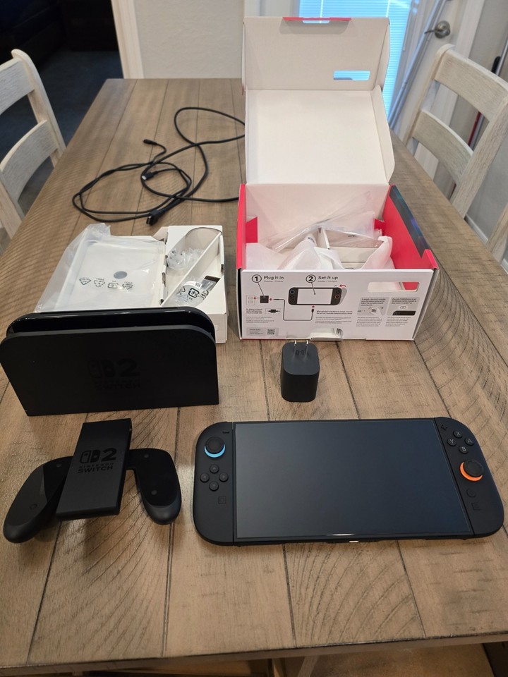 Nintendo Switch 2 Gaming Console | Red/Blue Joycons | Excellent ...