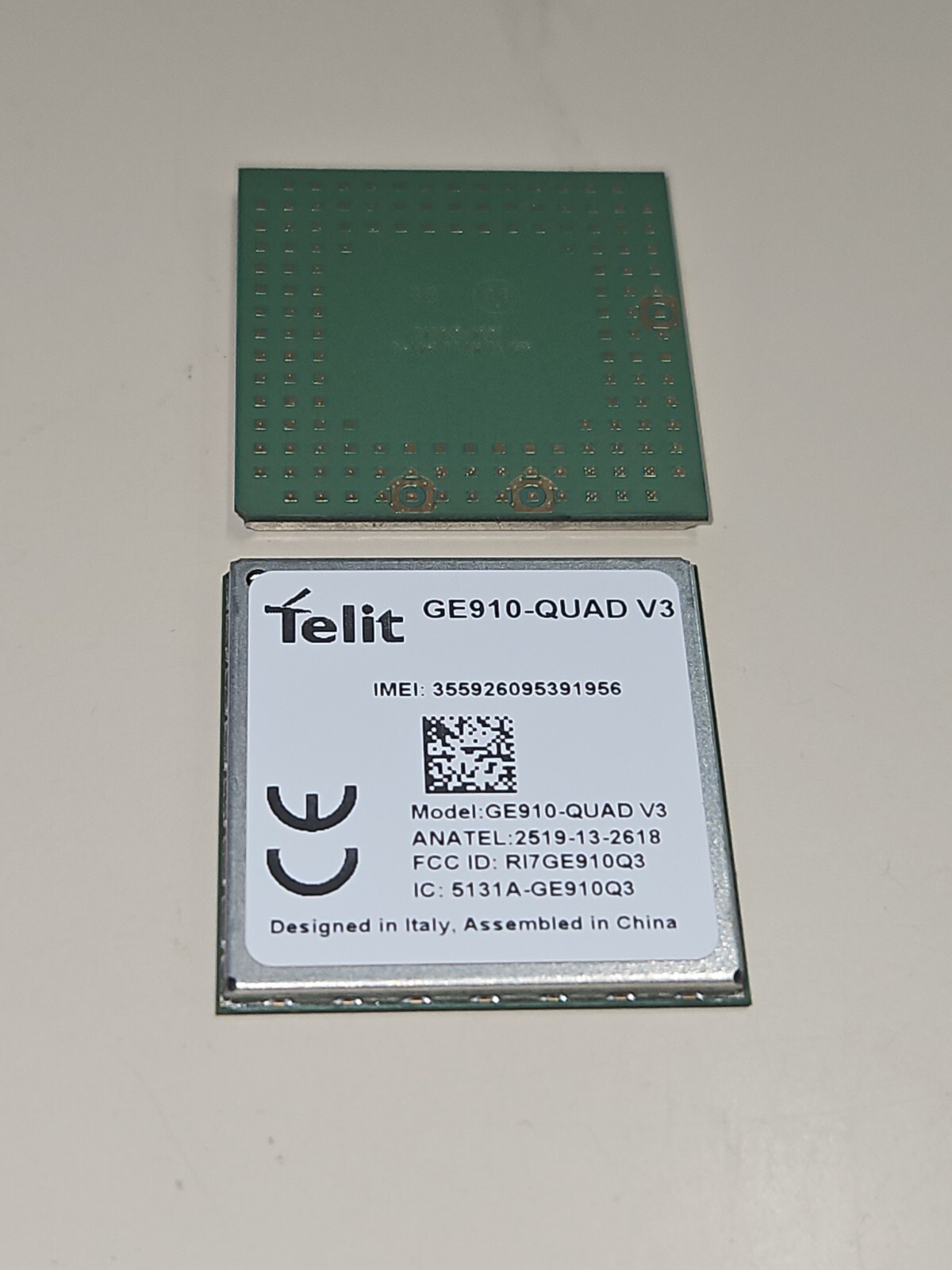 3X TELIT GE910-QUAD, GSM/GPRS Cellular Module, 850MHz/900MHz/1800MHz ...