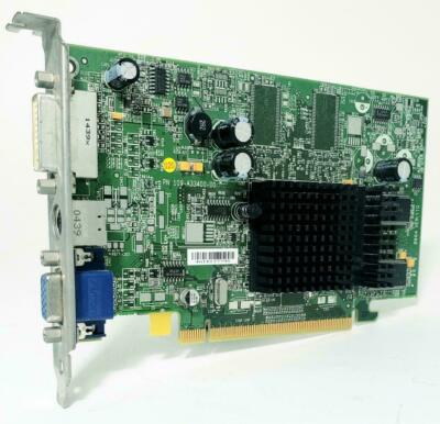 DELL ATI RADEON X300 128MB PCIe Graphics Card DVI VGA TV-Out 109-A33400 ...