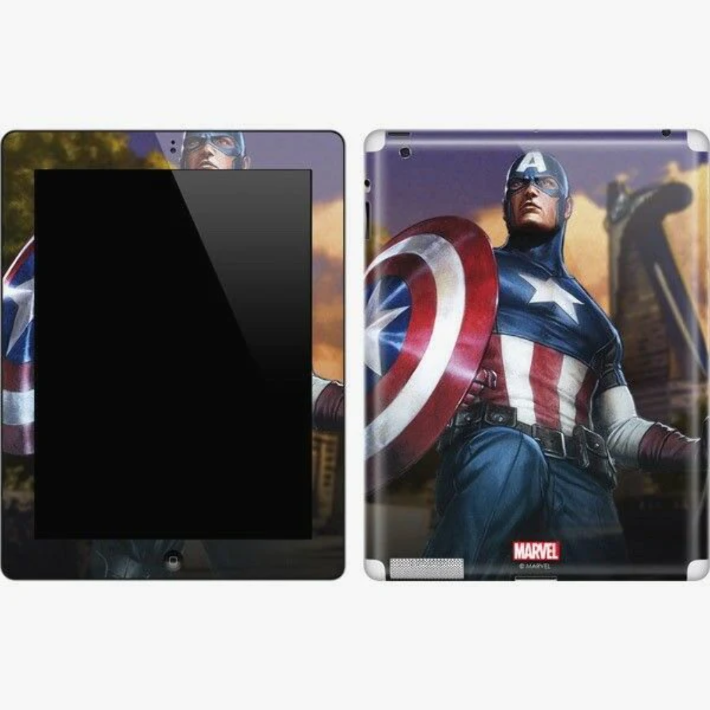 Captain America Saves The Day Apple iPad 2 Skin By Skinit Marvel NEW | eBay