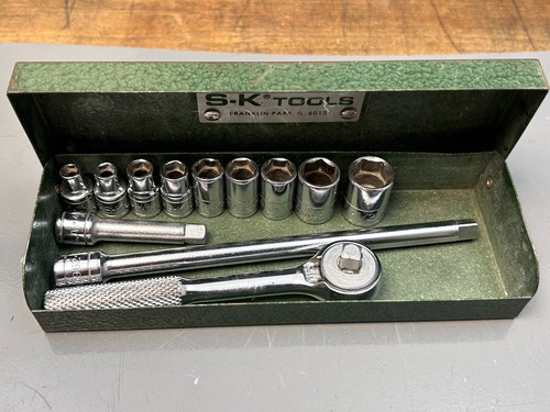 SK S-K Tools 1/4" Drive SAE Socket Set 6pt | eBay