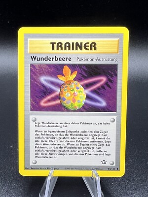 GERMAN Miracle Berry "Wunderbeere" Trainer Pokemon 94/111 LP AD23 | eBay
