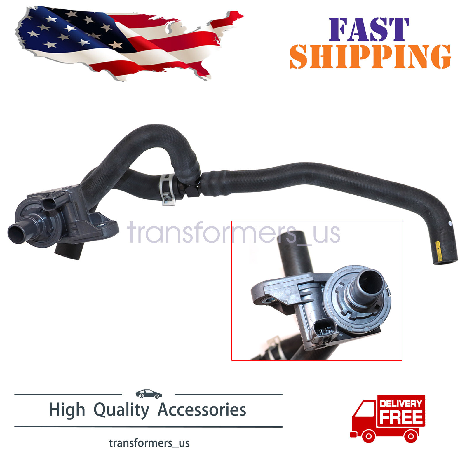 For TOYOTA 2018-2023 CAMRY 2019-2023 RAV4 2.5L RADIATOR BYPASS HOSE ...