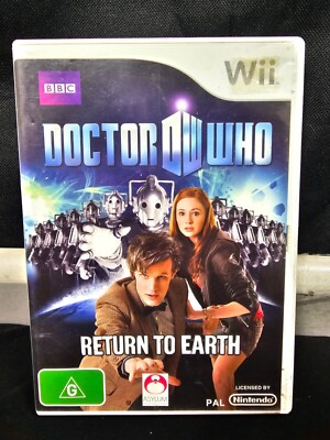 DOCTOR WHO RETURN TO EARTH FOR NINTENDO WII | eBay Australia