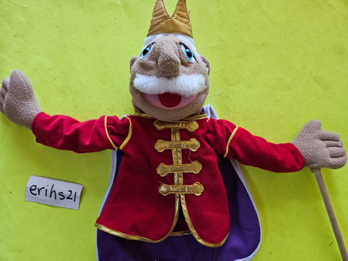 Hand Puppet 16 Inch King Carl Castlehoff With Stick Melissa And Doug | eBay