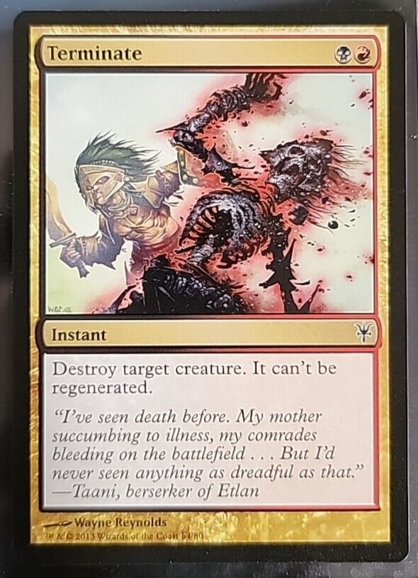 MTG Terminate – Duel Decks: Sorin vs. Tibalt Card # 64 | eBay