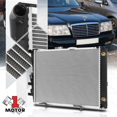 Aluminum Radiator OE Replacement for 86-95 Mercedes 260E/300E/300TE ...
