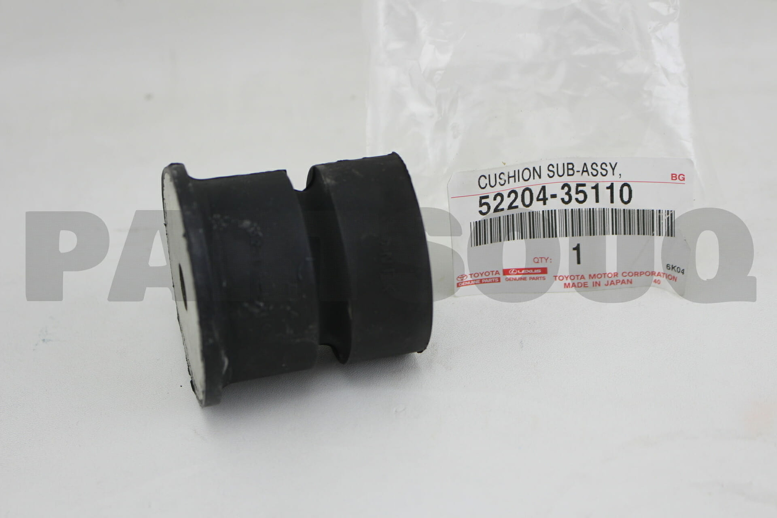 5220435110 Genuine Toyota CUSHION SUB-ASSY, CAB MOUNTING, NO.2 LOWER ...