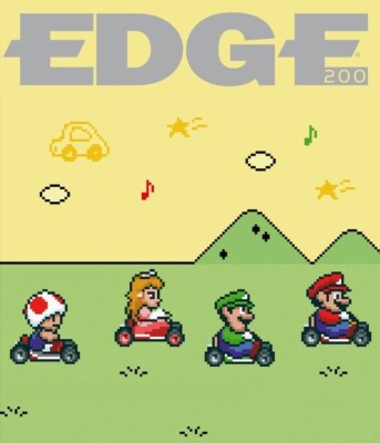 RARE LIMITED EDITION 149/200 SUPER MARIO KART EDGE MAGAZINE COLLECTOR ...