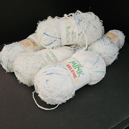 Lot of Yarn 7 Skeins Mink Selene 65% Algodon New | eBay Australia