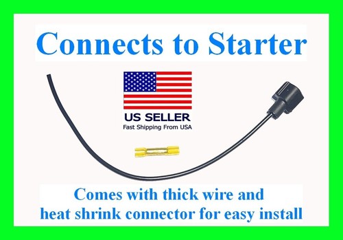 fits Dodge Ram 2500 3500 Diesel Starter Solenoid Connector Pigtail Plug ...