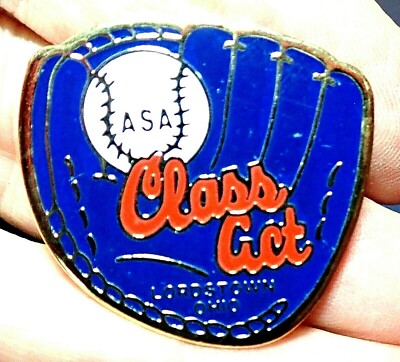 RARE BEAUTIFUL VINTAGE LORDSTOWN OHIO "CLASS ACT" BASEBALL GLOVE ASA ...