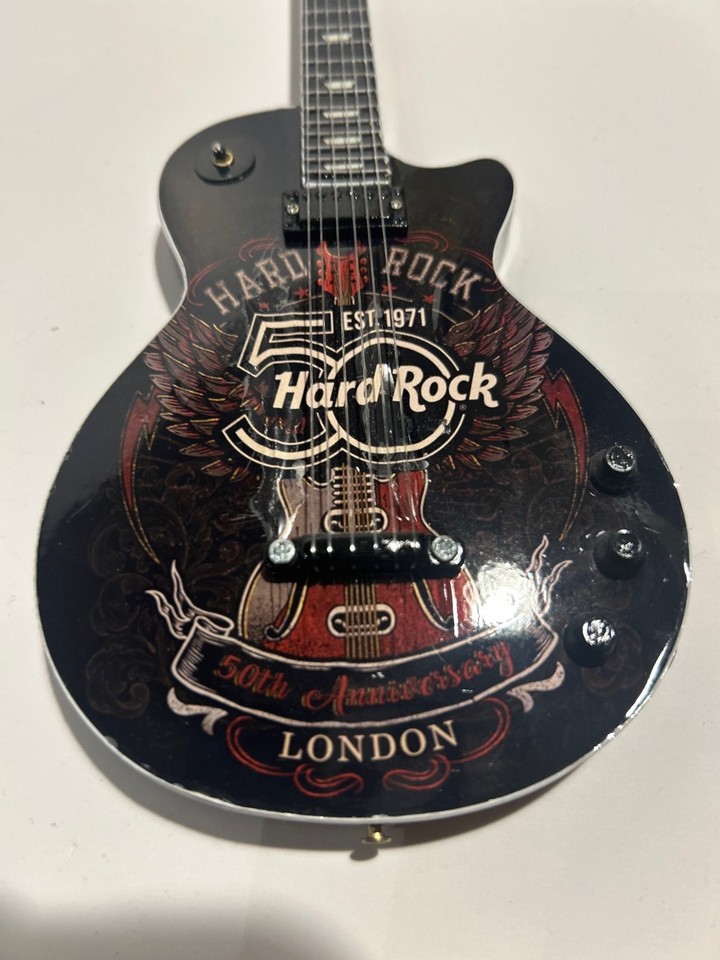 Hard Rock Cafe Model electric guitar 50th anniversary limited edition ...
