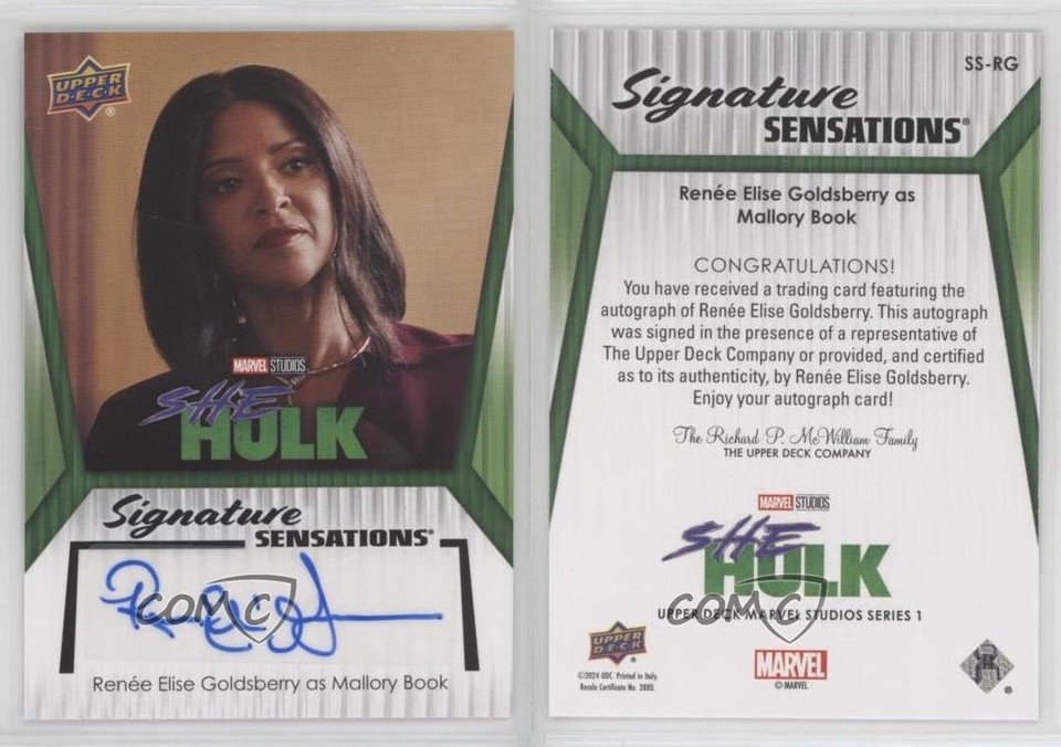 2024 Marvel Studios Series 1 Renee Elise Goldsberry as Mallory Book ...