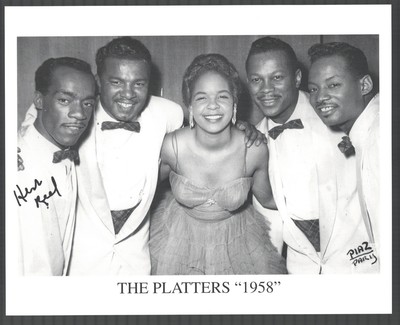 Platters 8x10 Autographed Photograph Herb Reed Paris | eBay