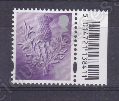 GB SG S135 MNH MINT Scotland 97p Scottish Thistle Regional Definitive ...