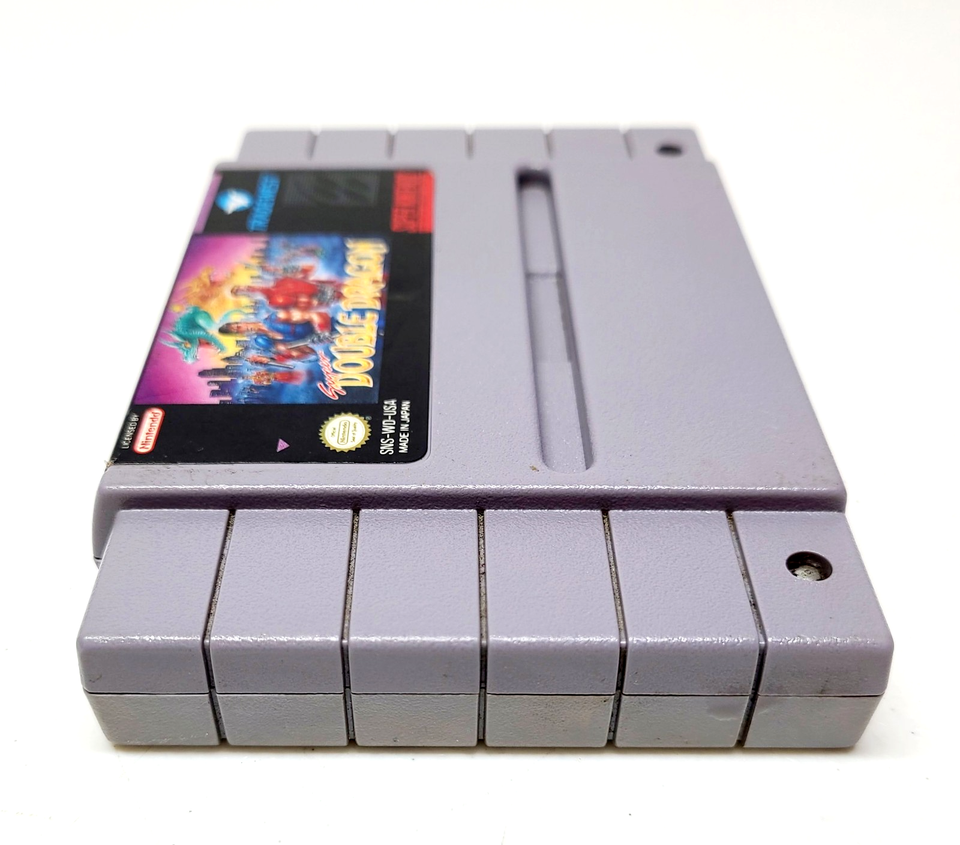SUPER DOUBLE DRAGON (Super Nintendo, 1992) SNES Authentic Game TESTED ...