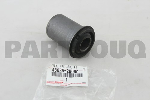 4863528060 Genuine Toyota BUSH, FRONT SUSPENSION UPPER ARM, RH/LH 48635 ...