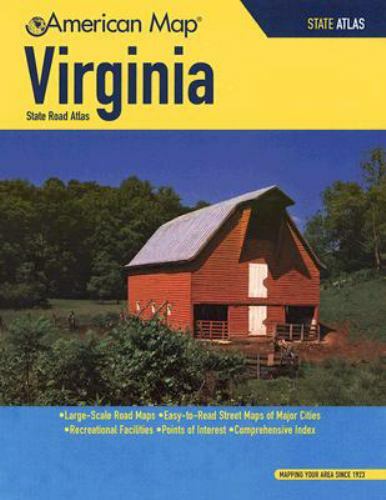 Virginia State Road Atlas by Not Available ( American Map Corporation ...