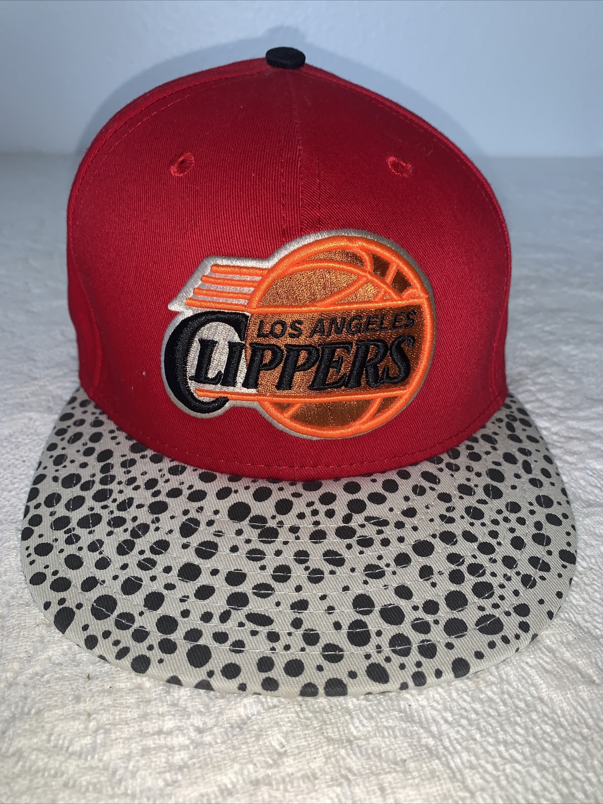 Los Angeles Clippers Hat NBA New Era 59Fifty Fitted Cap 7 3/4 Red ...