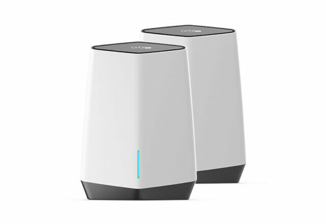 NETGEAR Orbi Pro AX6000 Tri-Band Mesh Wi-Fi 6 System (Set of 2 ...