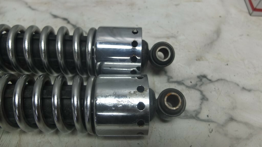 14 Harley Davidson FXDL Dyna Low Rider Rear Back Shocks Springs | eBay